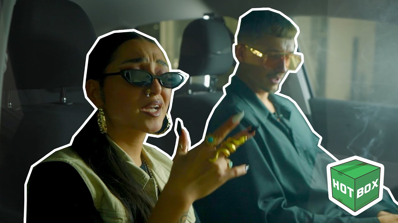 Alyzah und Marvin Game "Hello" Freestyle in der Hotbox - YouTube