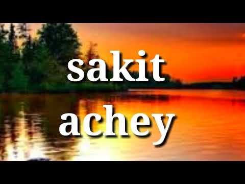 SAKIT-ACHEY (Lirik)