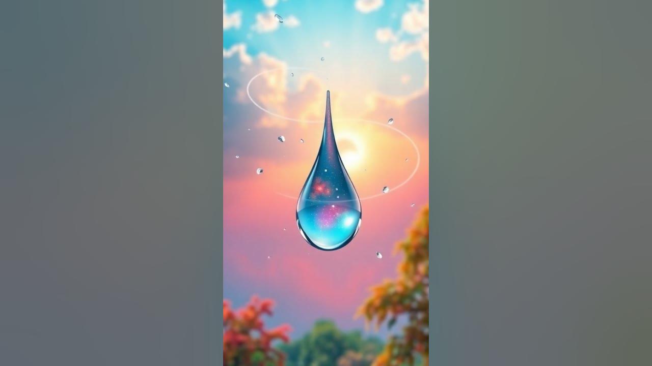 The Hidden Journey of a Raindrop: Nature's Slow-Motion Ballet - YouTube