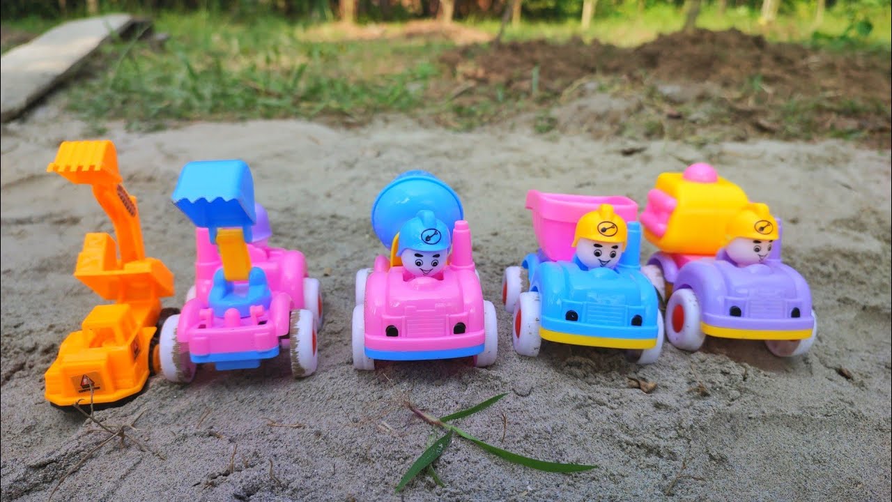 Mini Excavator Driving - Mini Jcb Truck - Baby Toy Review - YouTube