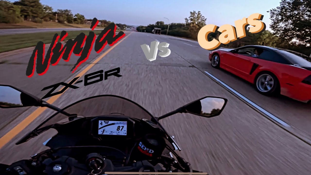 2024 Ninja ZX-6R 636 | Freeway Run + 6r vs Cars !!! Moto Vlog ep. 15 ...