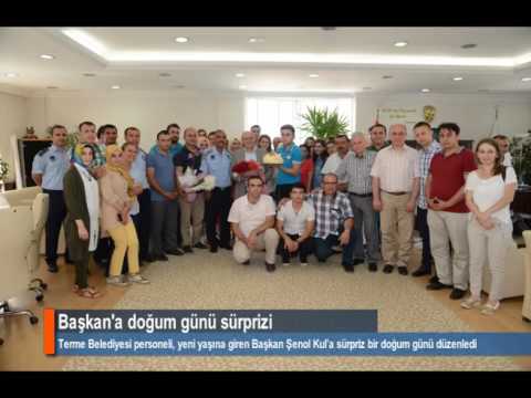Başkan Kul’a  doğum günü sürprizi