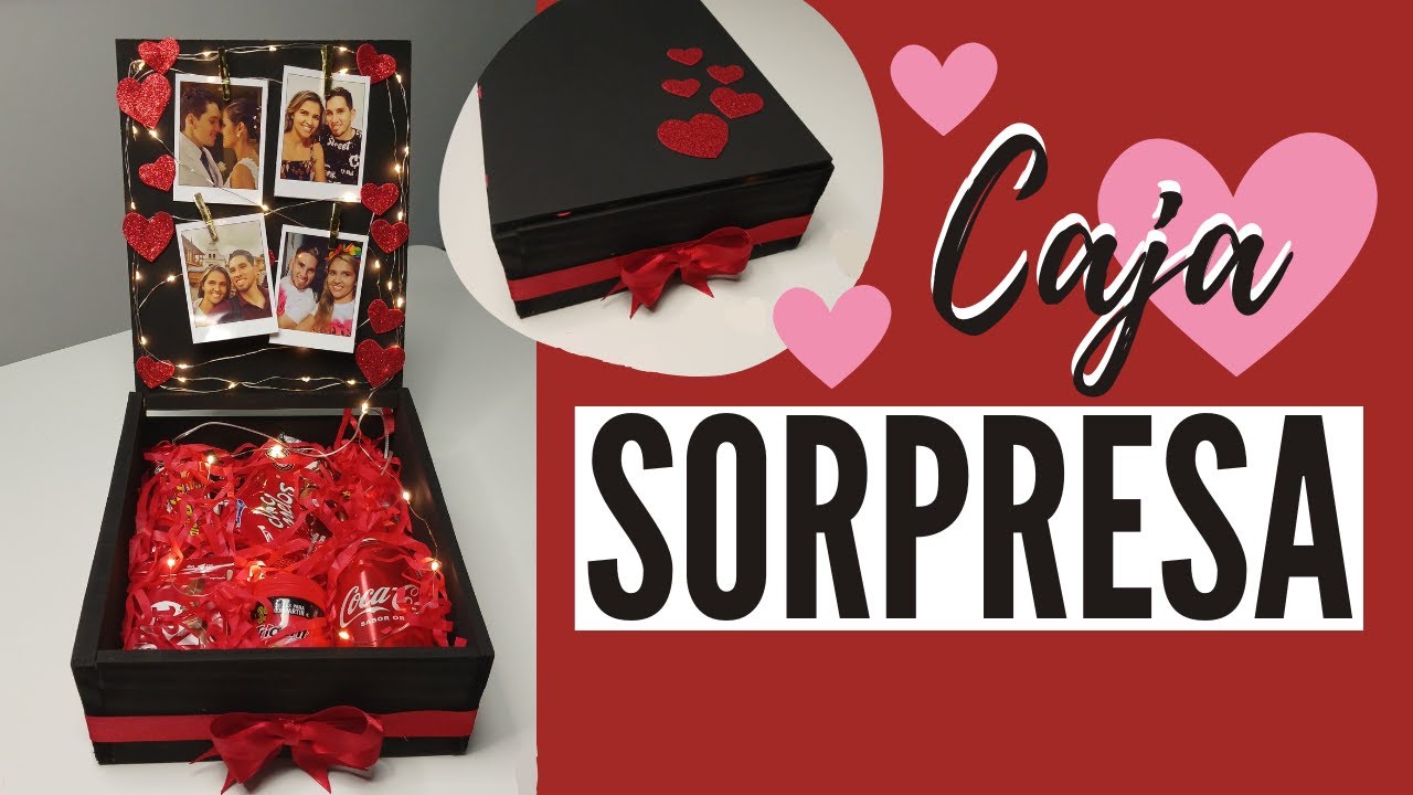 DIY Regalo para AMOR y AMISTAD ️ | Caja con Fotos | GIFT BOX - YouTube
