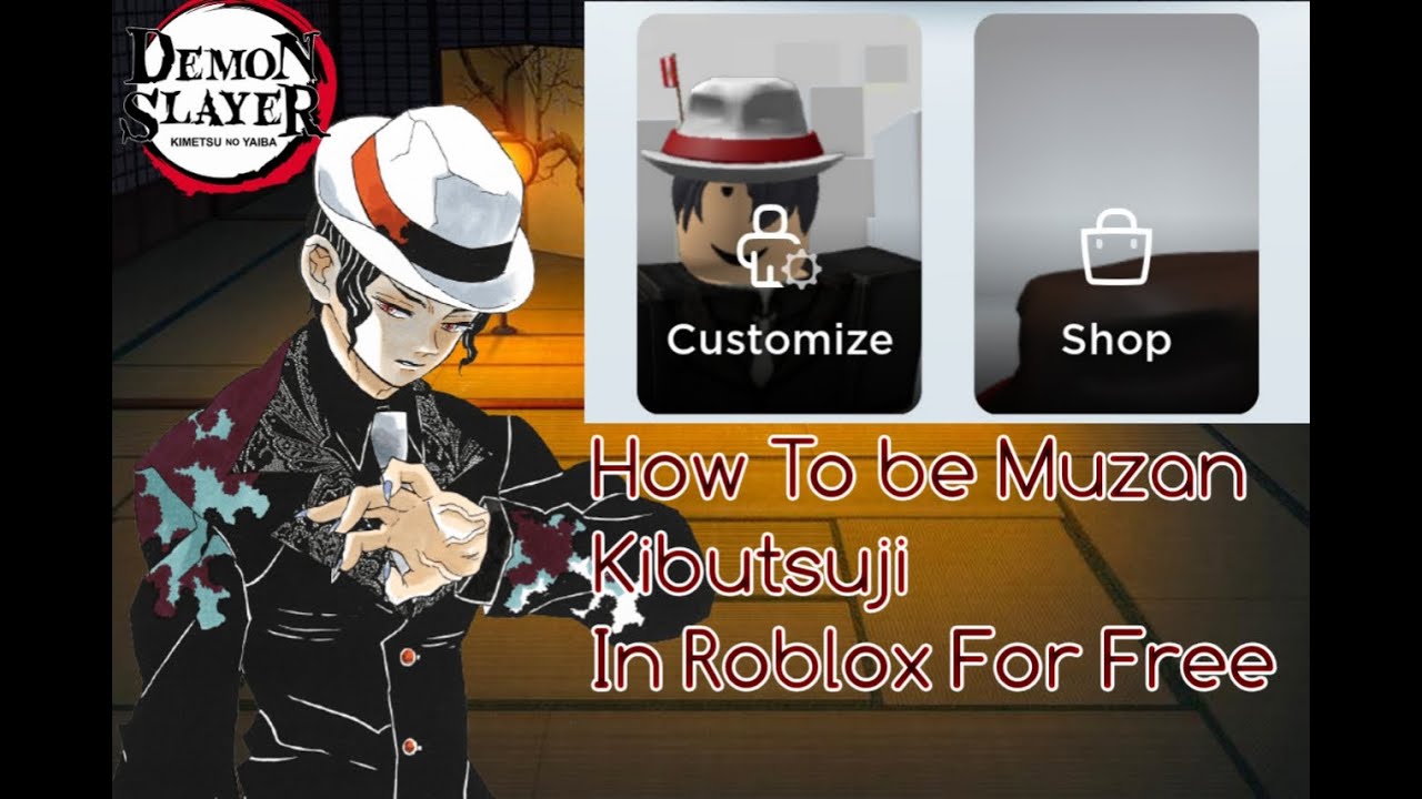 How To Be Muzan Kibutsuji For Free || Roblox - YouTube
