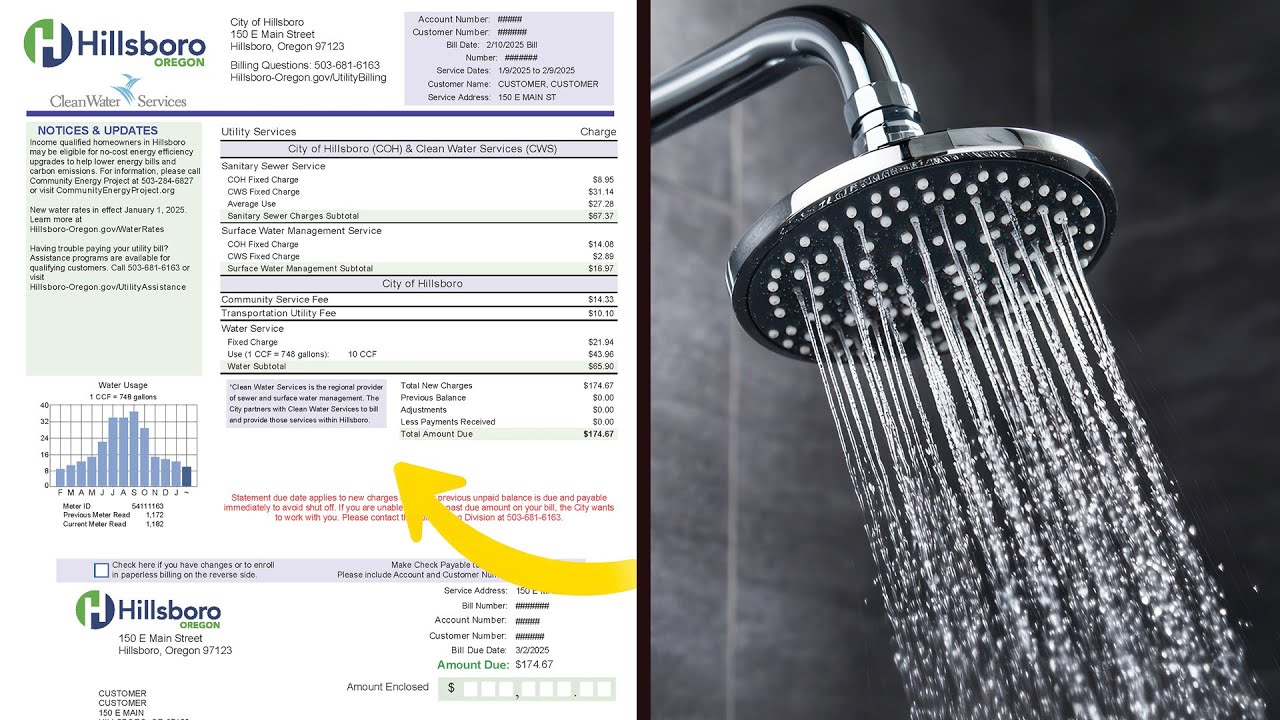 How to Read Your Utility Bill - YouTube