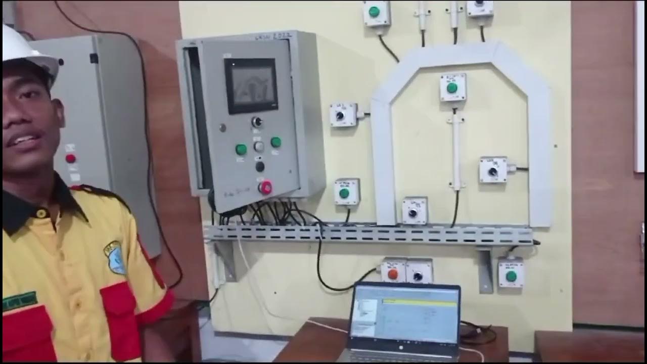 MENSIMULASIKAN PLC MENGGUNAKAN APLIKASI CX PROGRAMMER - YouTube