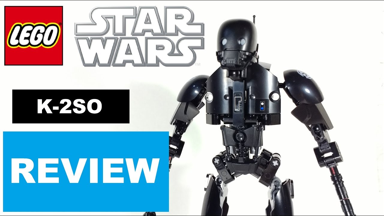 Lego Set Review: Star Wars K-2SO - YouTube