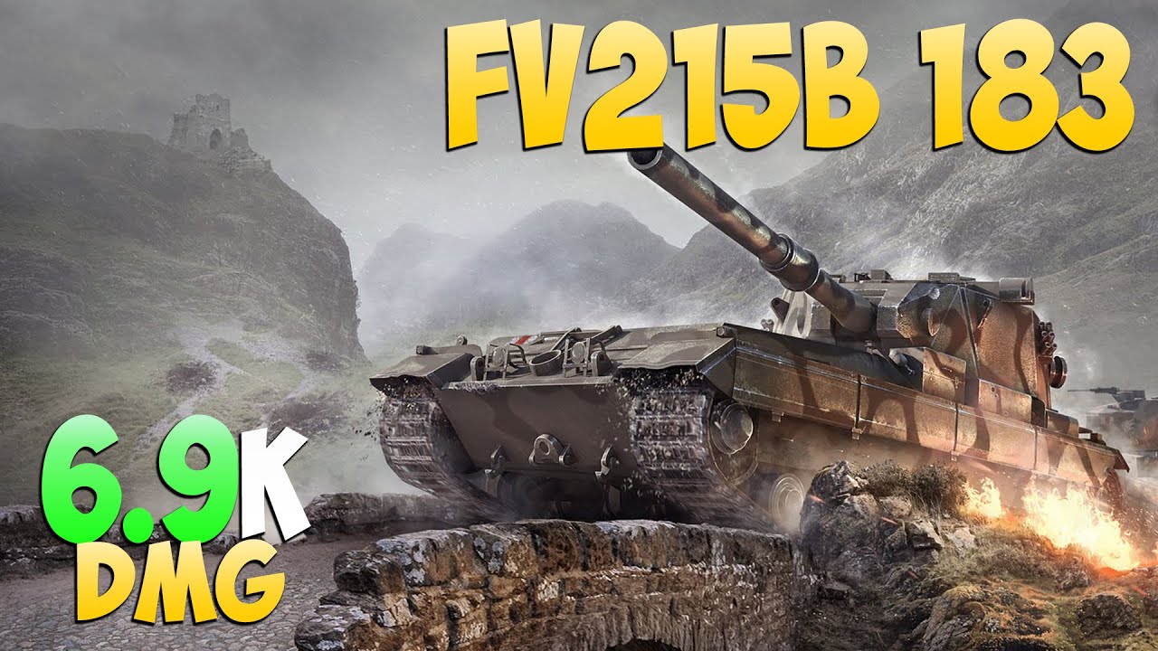 FV215b 183 - 5 Kills 6.9K DMG - Divided! - World Of Tanks - YouTube