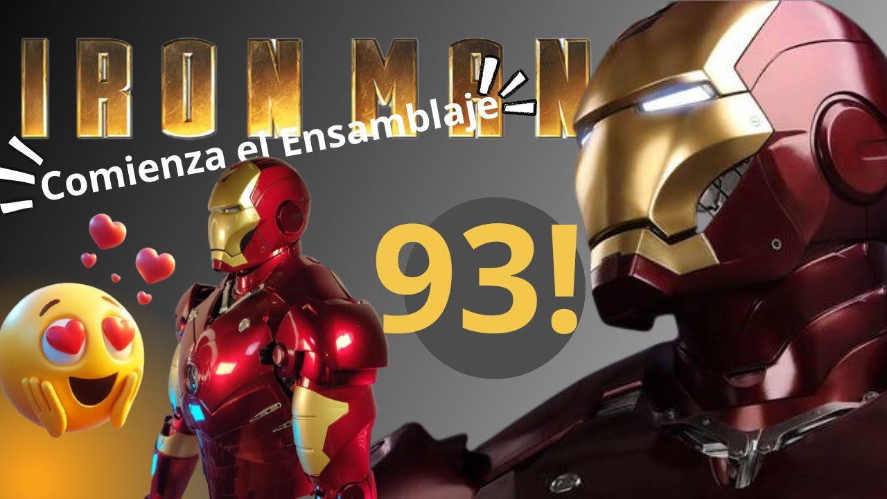 Iron Man de Planeta DeAgostini │Armado del Fascículo 93 │ 😍😍😍Casco ...