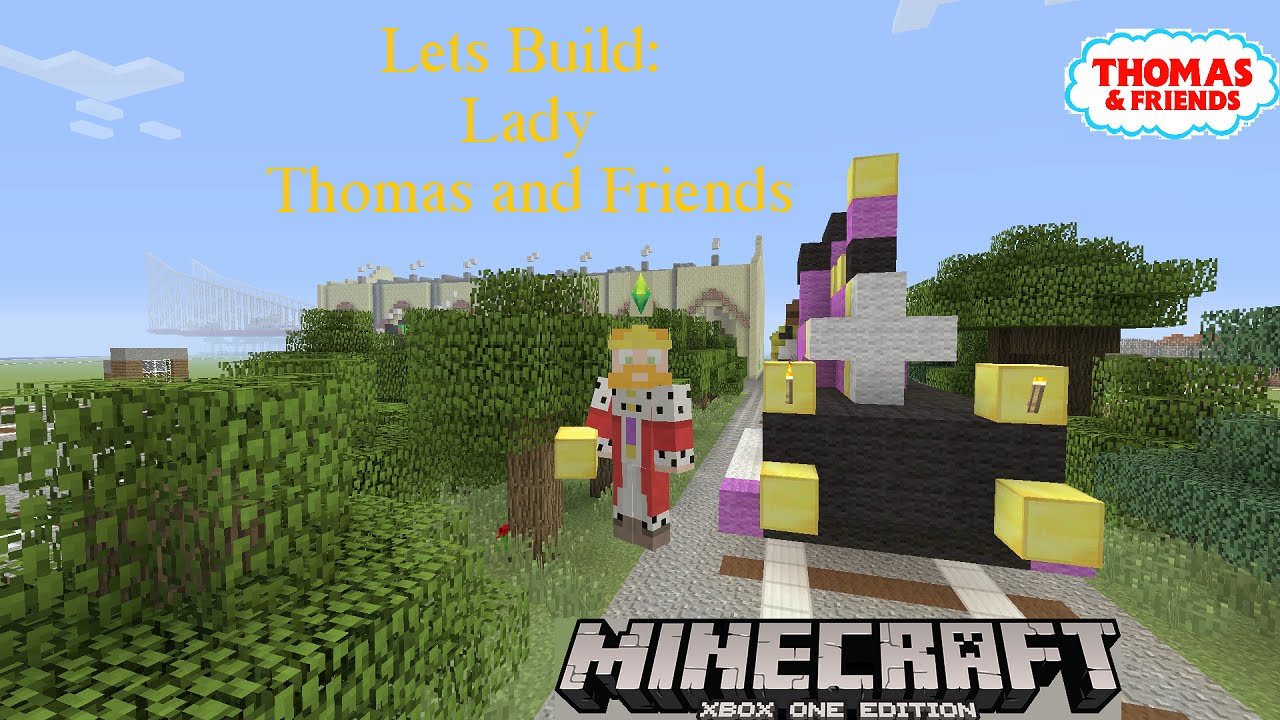 Minecraft Lets Build: Lady Tutorial - YouTube
