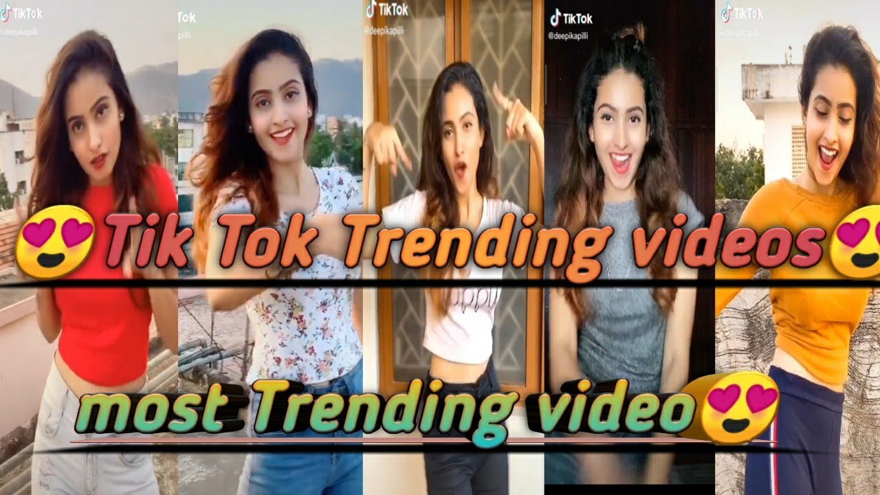 Tik Tok India: Tik Tok star deepikapilli dance video 2020 😍😍 - YouTube