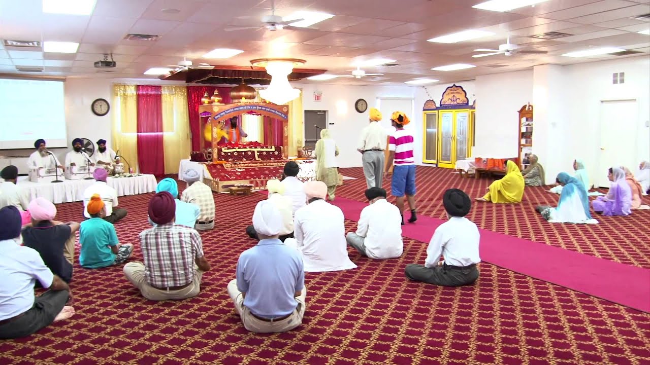 Tour of Gurdwara Sahib Sikh Sadh Sangat Inc. Easton, PA, U.S.A - YouTube