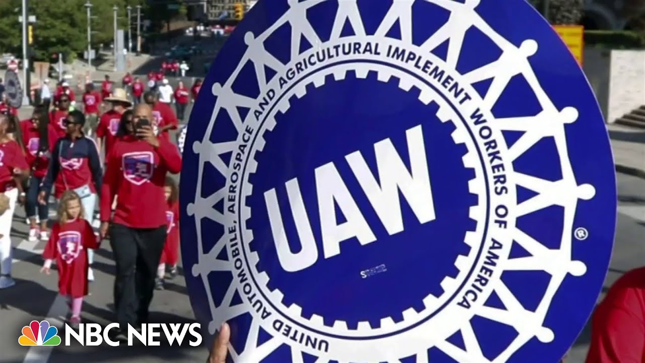United Auto Workers union authorizes strikes at GM, Ford, Stellantis ...