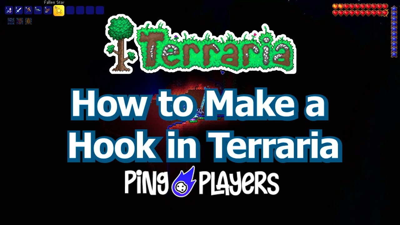 How to Make a Hook in Terraria (Grappling Guide for Beginners) - YouTube