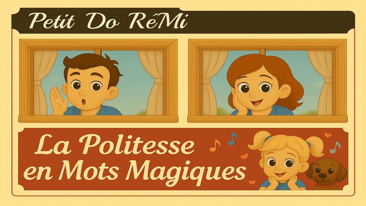 J'apprends la politesse / La Politesse en Mots Magiques - YouTube