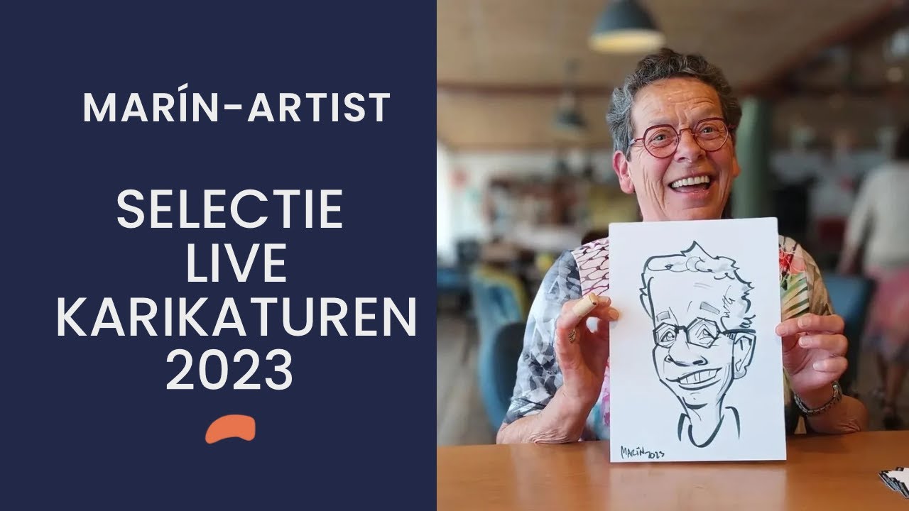 Live karikaturen 2023 selectie - YouTube