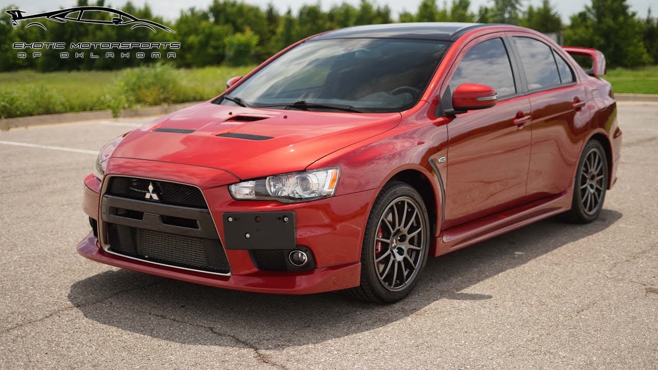 2015 Mitsubishi Lancer Evolution X Final Edition - YouTube