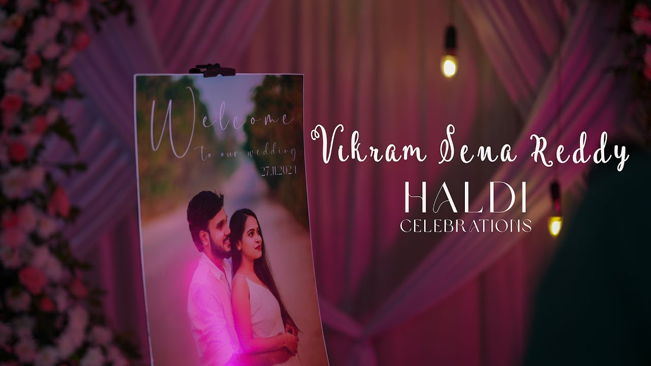 VIKRAM SENA REDDY | HALDI CELEBRATIONS #4k | MANASILAAYO SONG | RANJITH ...