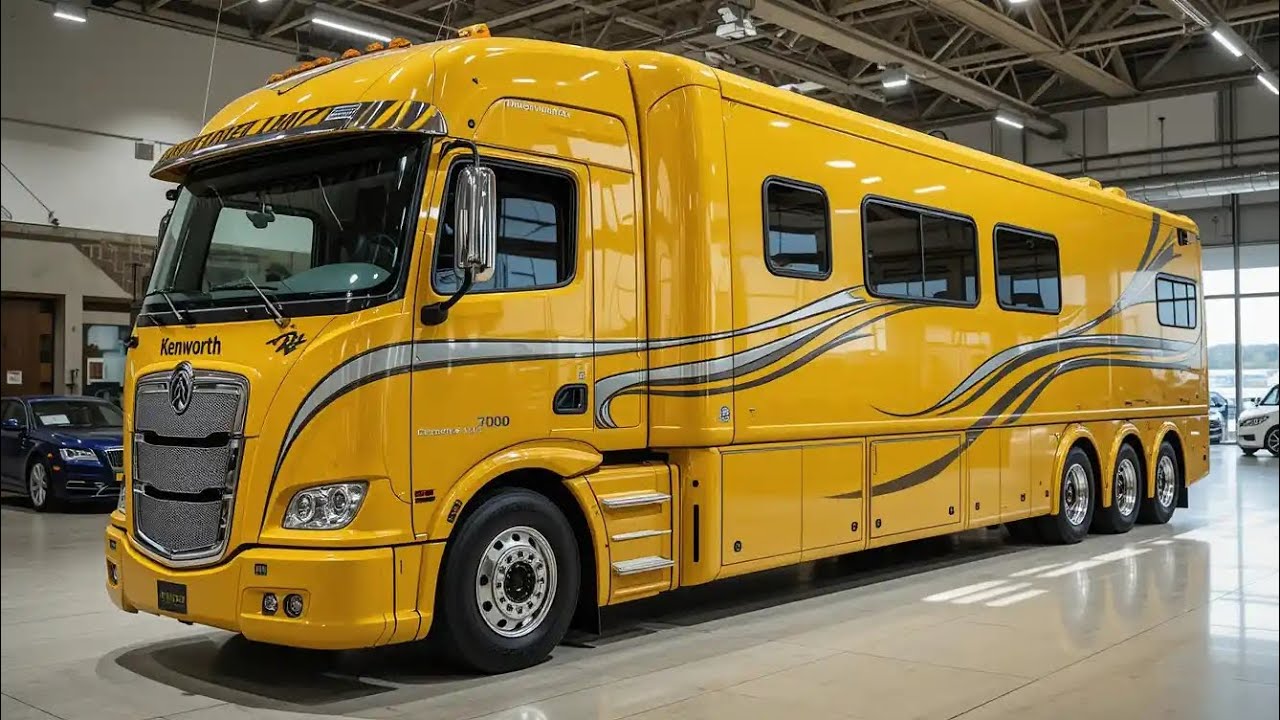 Kenworth T-2000 Luxury Motorhome – Ultimate Comfort on Wheels - YouTube