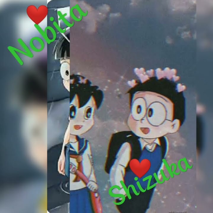 Nobita and shizuka😍😍#nobita status#all cartoon btg - YouTube
