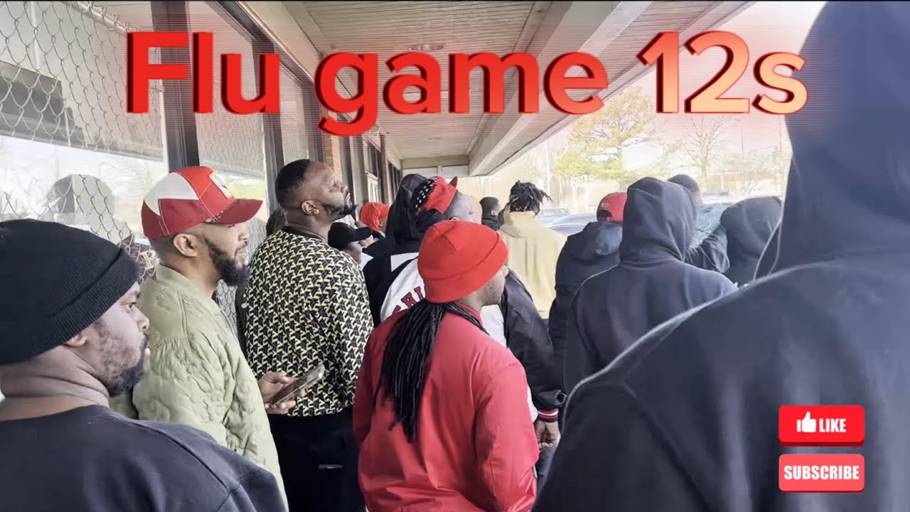 Flu game 12s release day vlog PART 1 - YouTube
