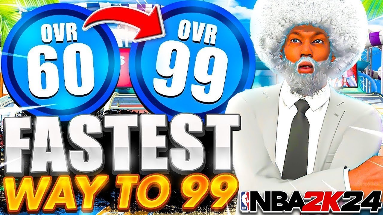 FASTEST 99 OVERALL METHOD IN NBA 2K24! - YouTube