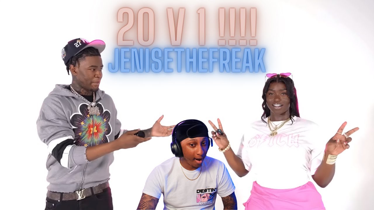 AINT NO WAY!!! 20 GUYS VS 1 ADULT STAR : JENISETHEFREAK| (REACTION!!!) 😱😳 - YouTube