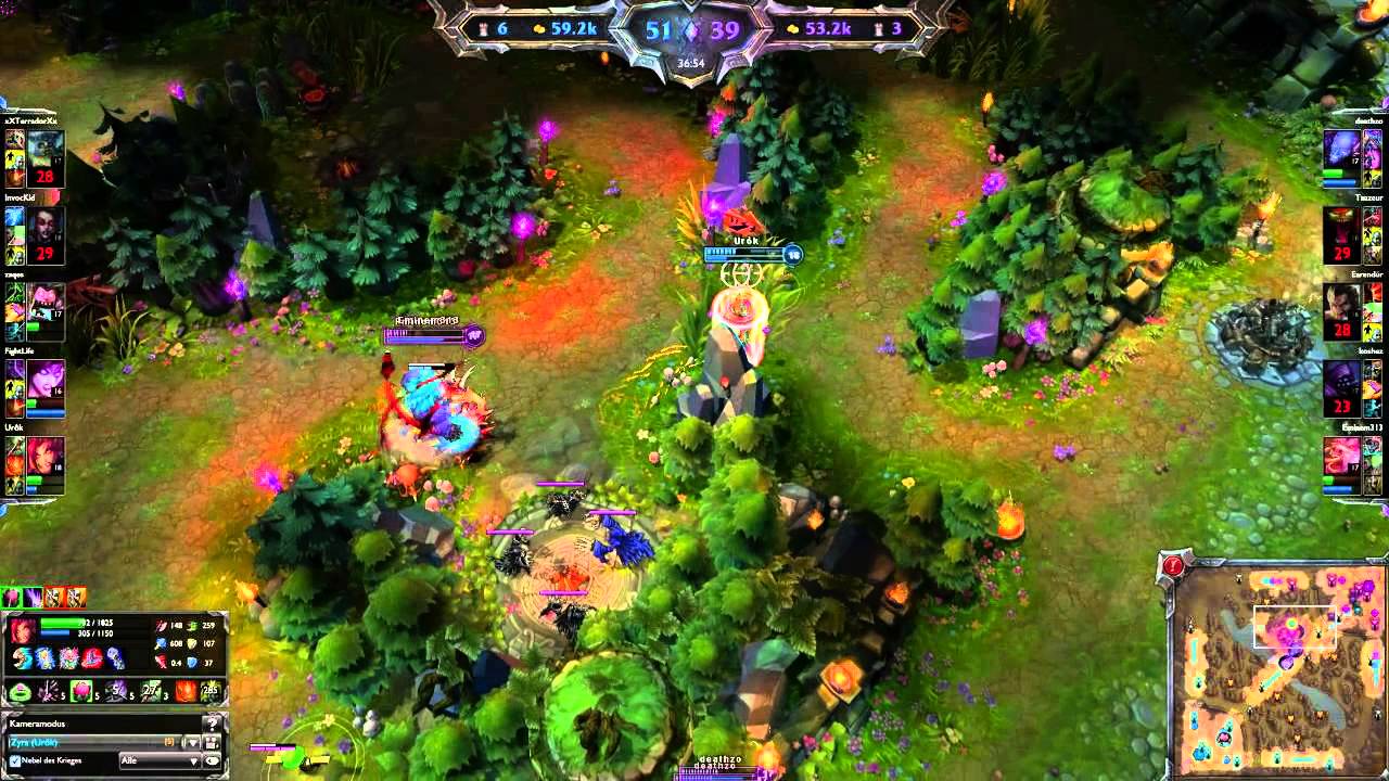 League of Legends | Wildfire Zyra Moments - YouTube