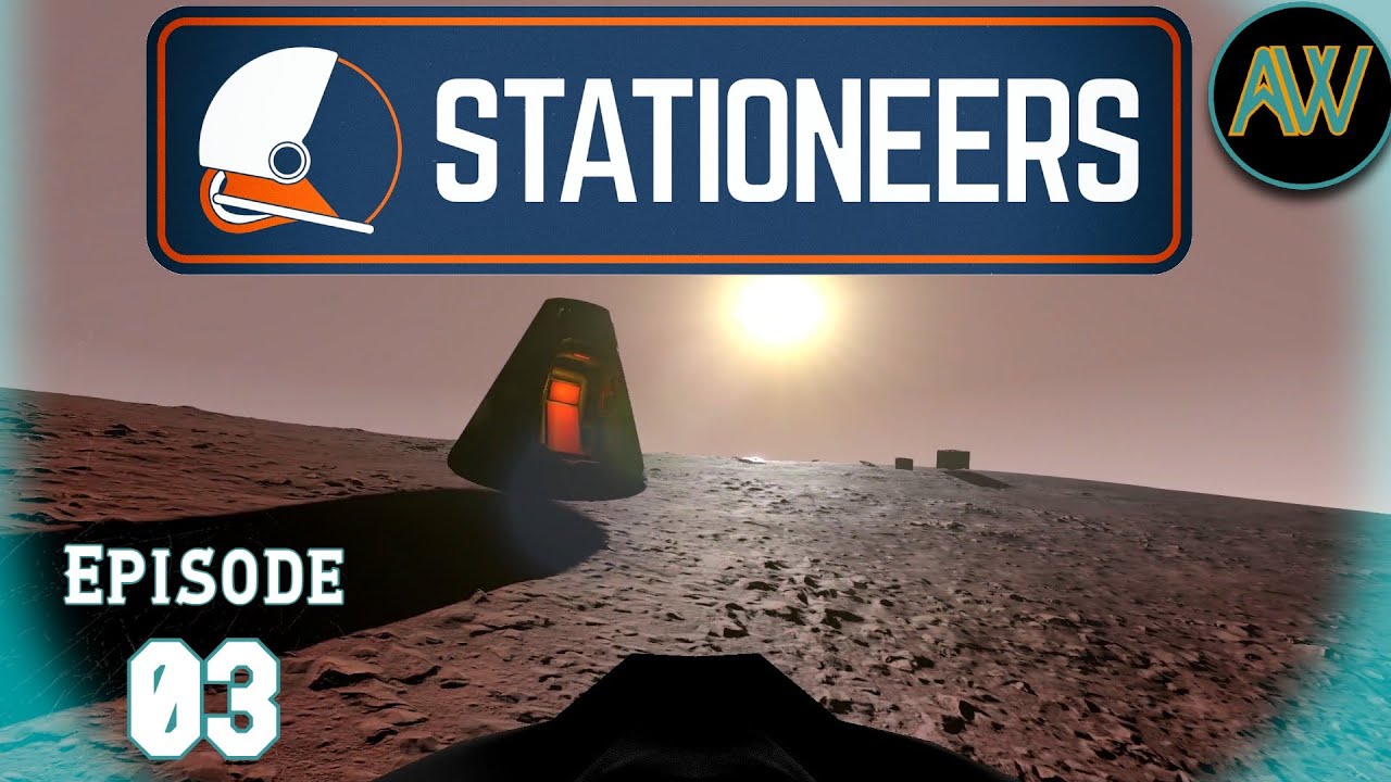 Getting Lost at Night - Stationeers Brutal Mars Ep. 03 - YouTube