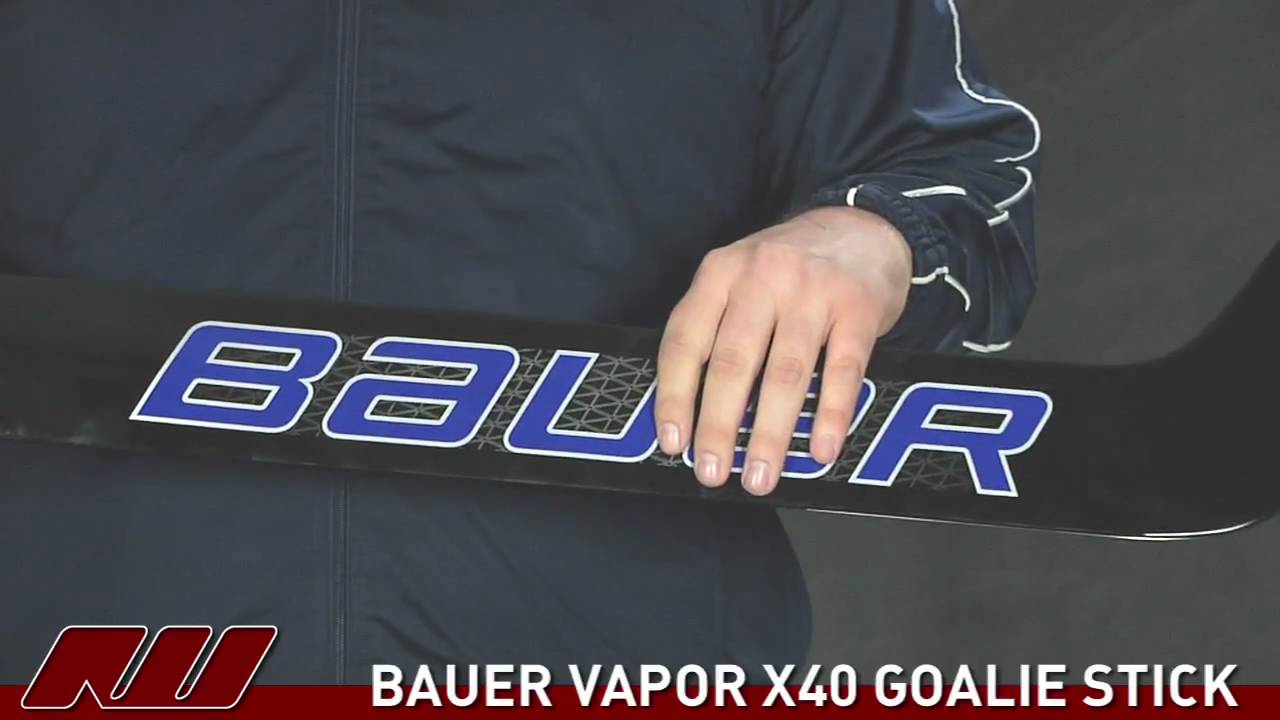 Bauer Vapor X40 Goalie Stick - YouTube
