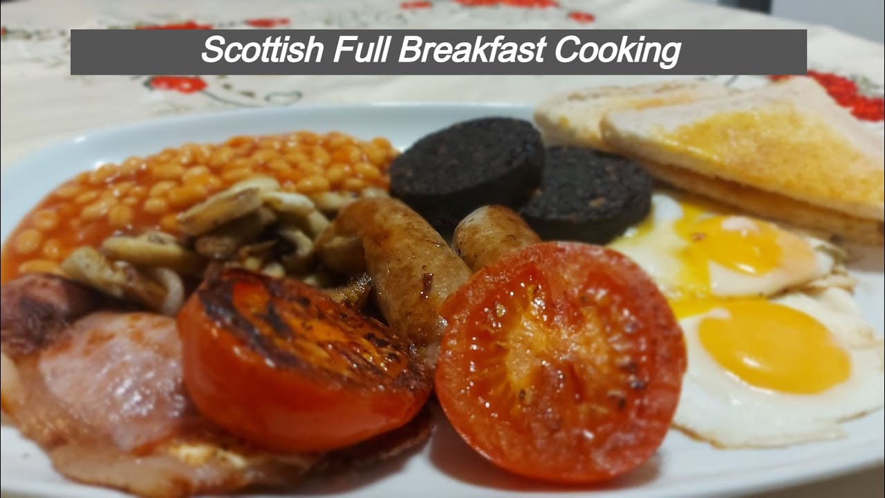 Scottish Full Breakfast Cooking in Teppanyaki - YouTube