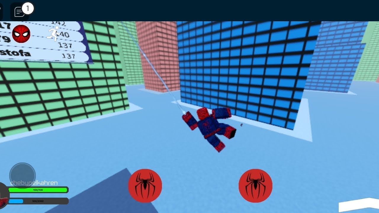 ROBLOX SPIDER-MAN МУЗЫКА - YouTube