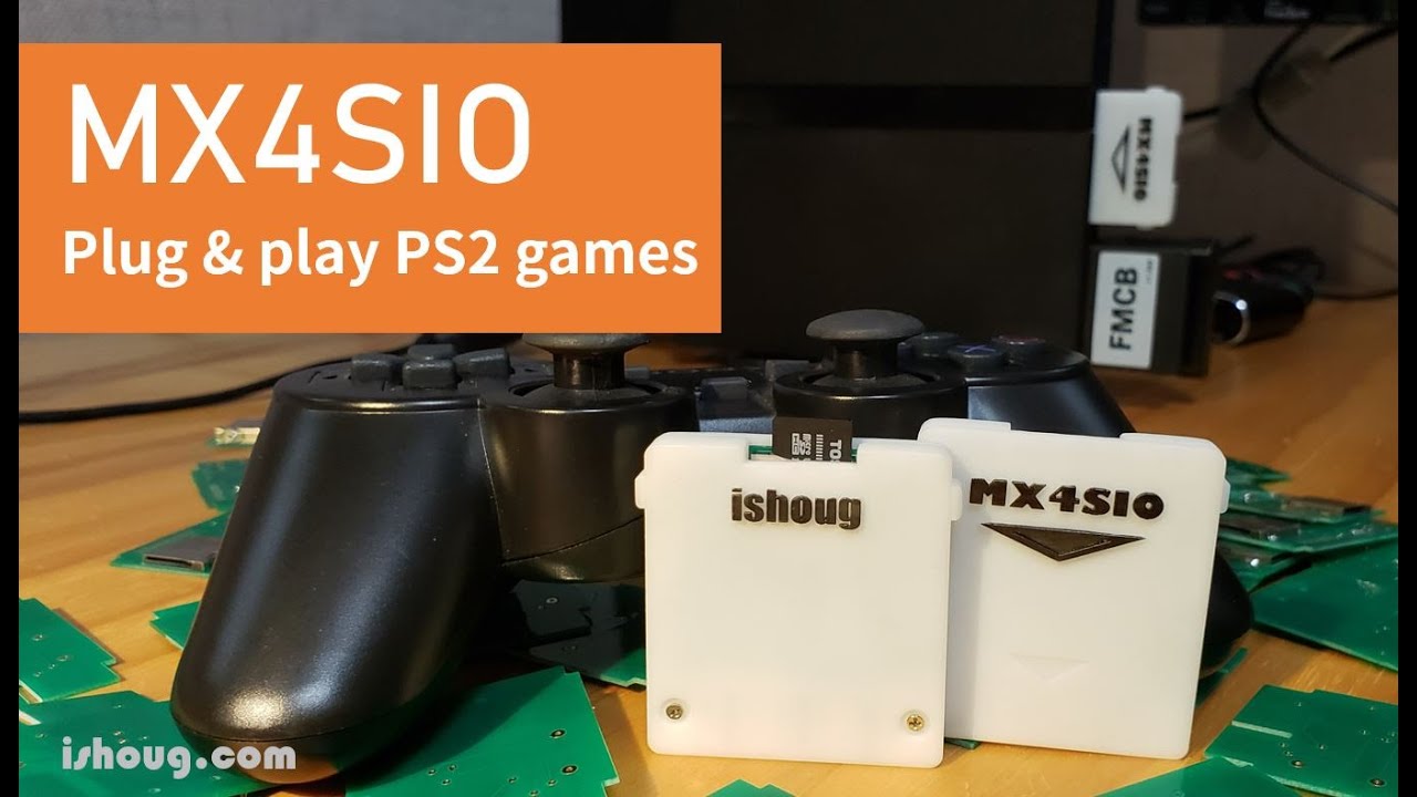 用PS2主机玩游戏最方便的方案--MX4SIO读卡器 MX4SIO, best Plug and Play solution for PS2 ...