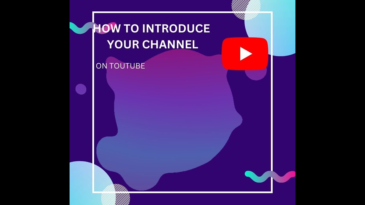 How to introduce your channel//intro video//introduction of my channel ...