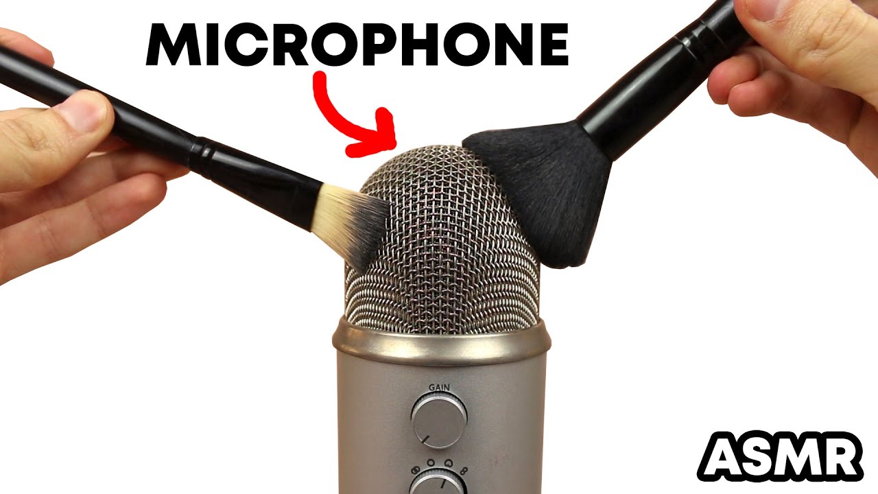 ASMR Right in Your Ears - Touching the Microphone (Deep Ear Attention ...