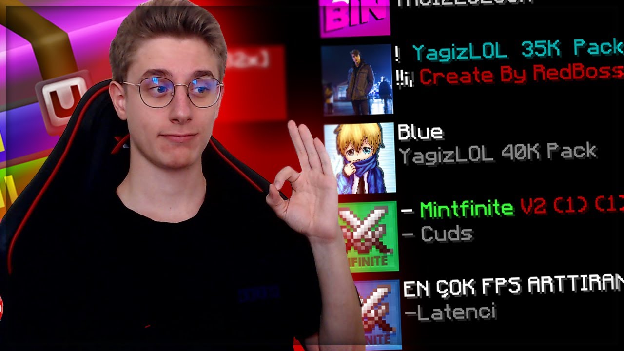 20 TEXTURE PACK TEK VİDEO !! - MİNECRAFT SKYWARS - YouTube