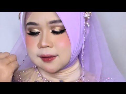 Tutorial Hijab Wedding Simple - YouTube