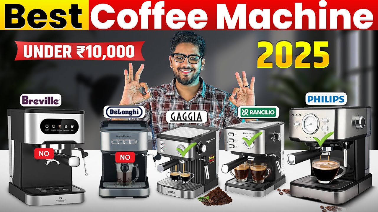 Best Coffee Machine in India 2025 🔥 Under 10000 🔥 INALSA vs ROSSMANN vs ...