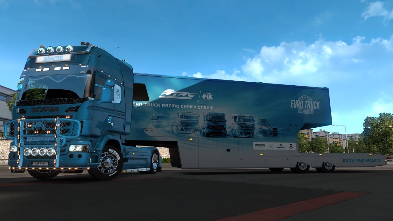 ETS2 / RACING TRAILER / TIMELAPSE - YouTube