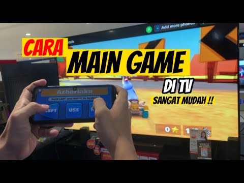 CARA MAIN GAME DI TV‼️ android google tv dengan air console - YouTube