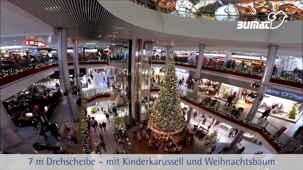 BUMAT - Glattzentrum Zürich, Drehscheibe mit Kinderkarussell und ...