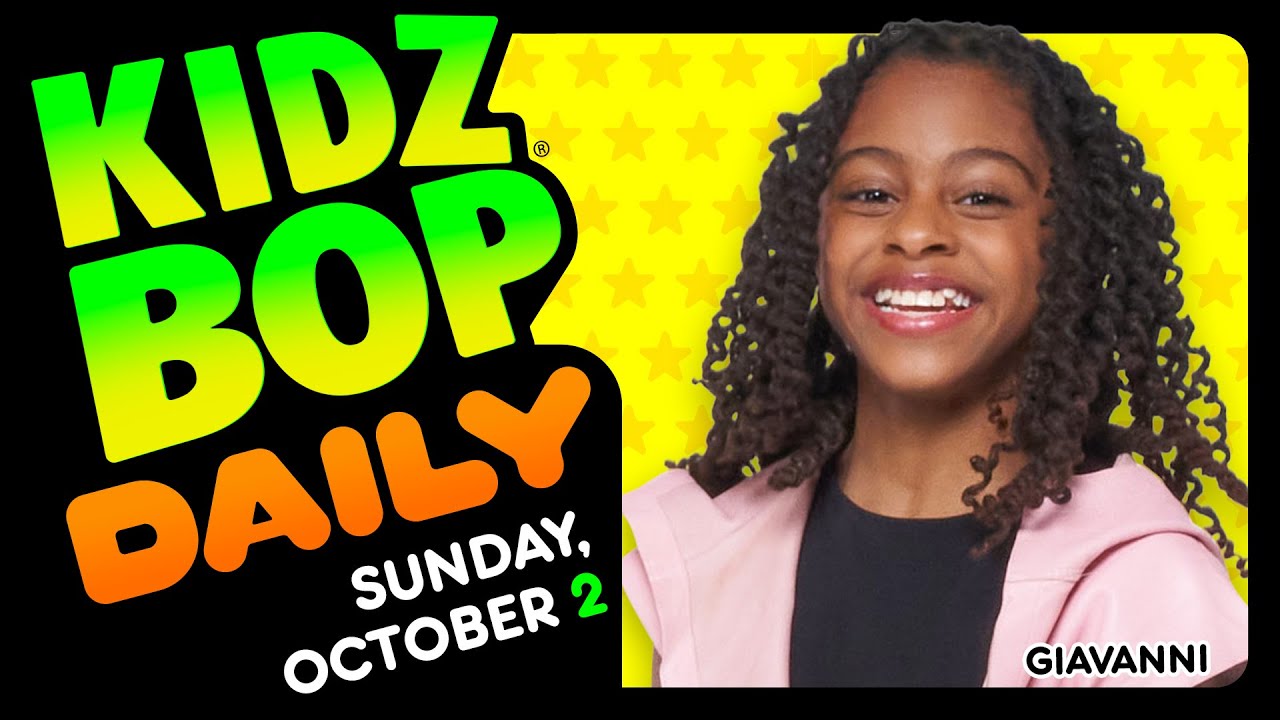 KIDZ BOP Daily - Sunday, October 2, 2022 - YouTube