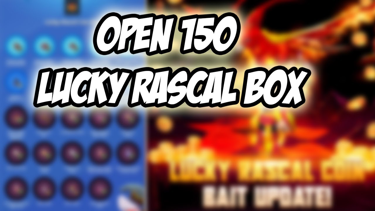 OPEN 150 LUCKY RASCAL BOX !! - Seal Online BOD - YouTube