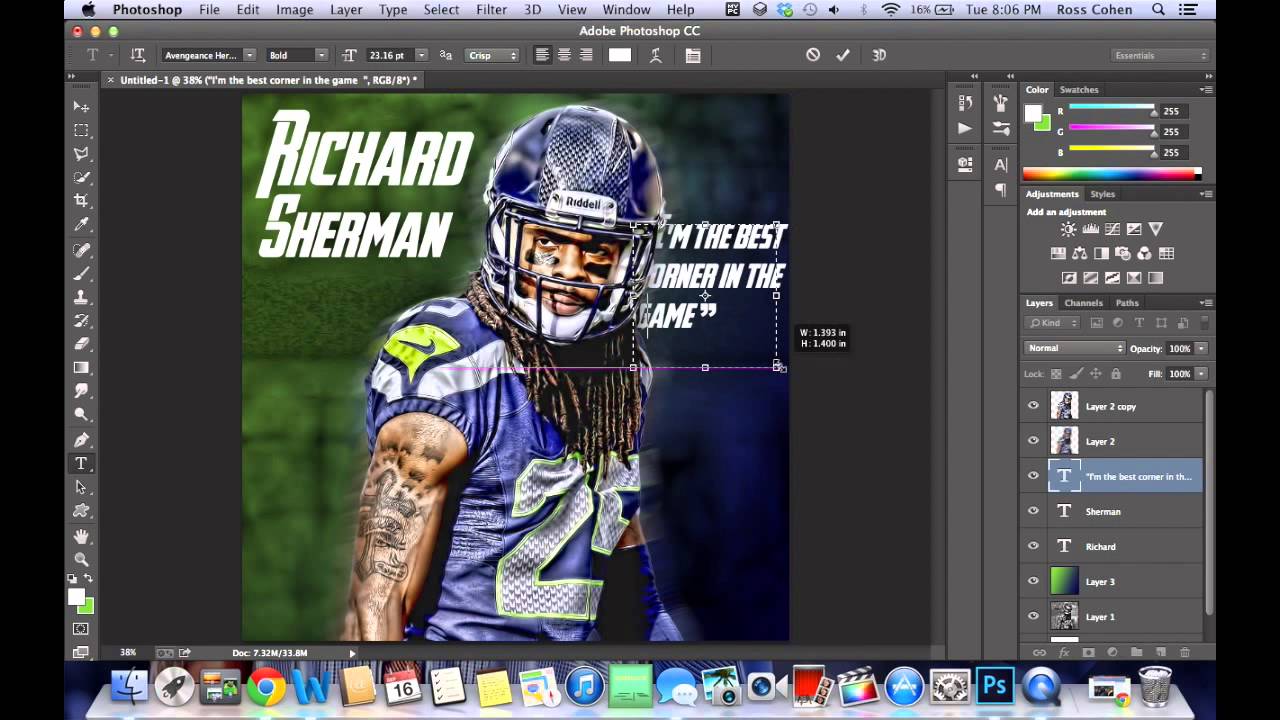 Richard Sherman Edit (speed-art) - YouTube