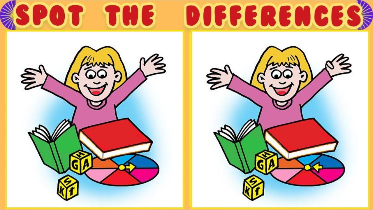 【Find the Differences】Test your observation capacity 【Spot the 3 ...
