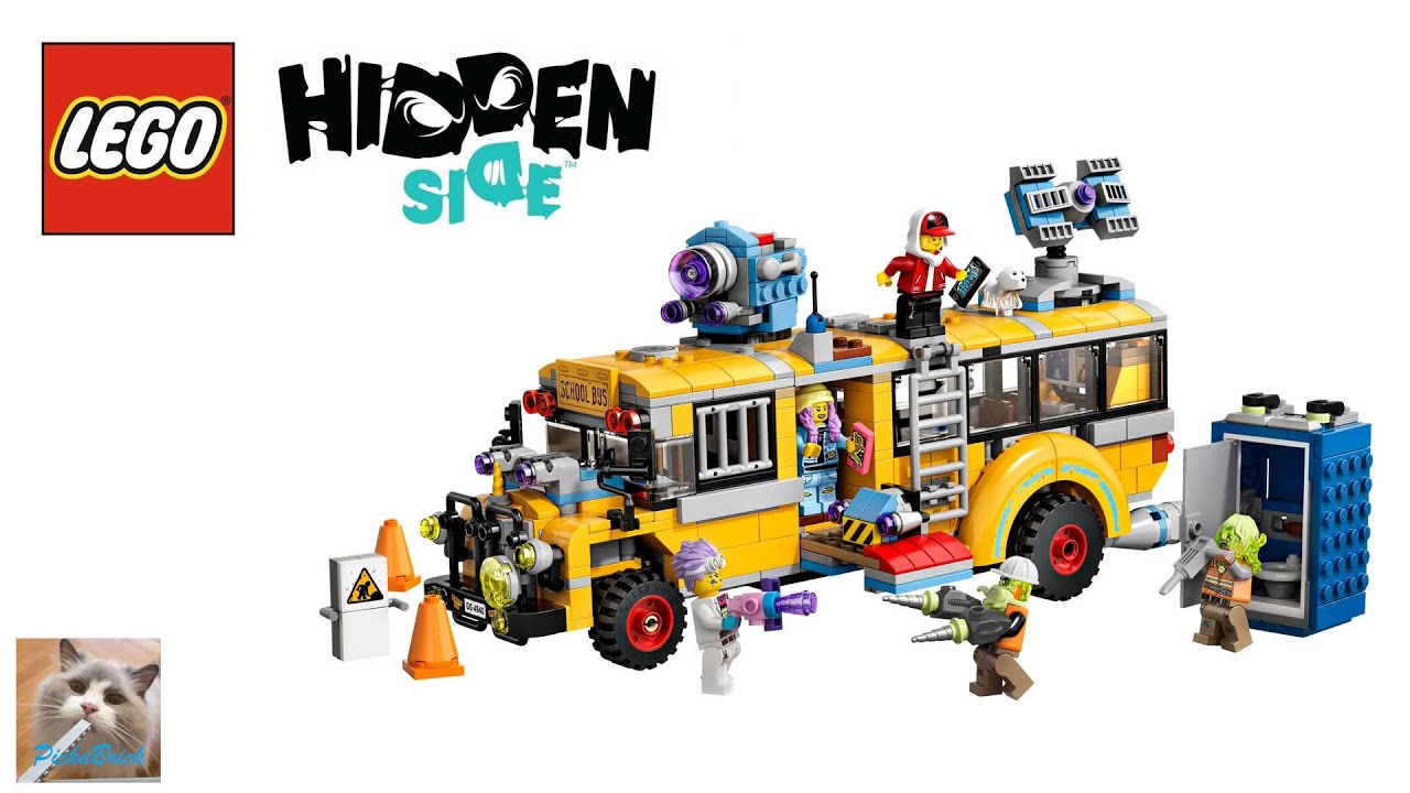 LEGO HIDDEN SIDE 70423 Paranormal Intercept Bus 3000 Speed Build - YouTube