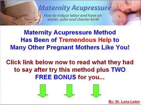 How To Induce Labor : Pressure Points To Induce Labor - YouTube