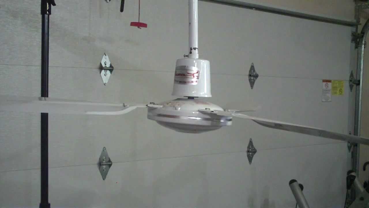 56" Banvil/Enviro Fan Silverline Ceiling Fan - YouTube