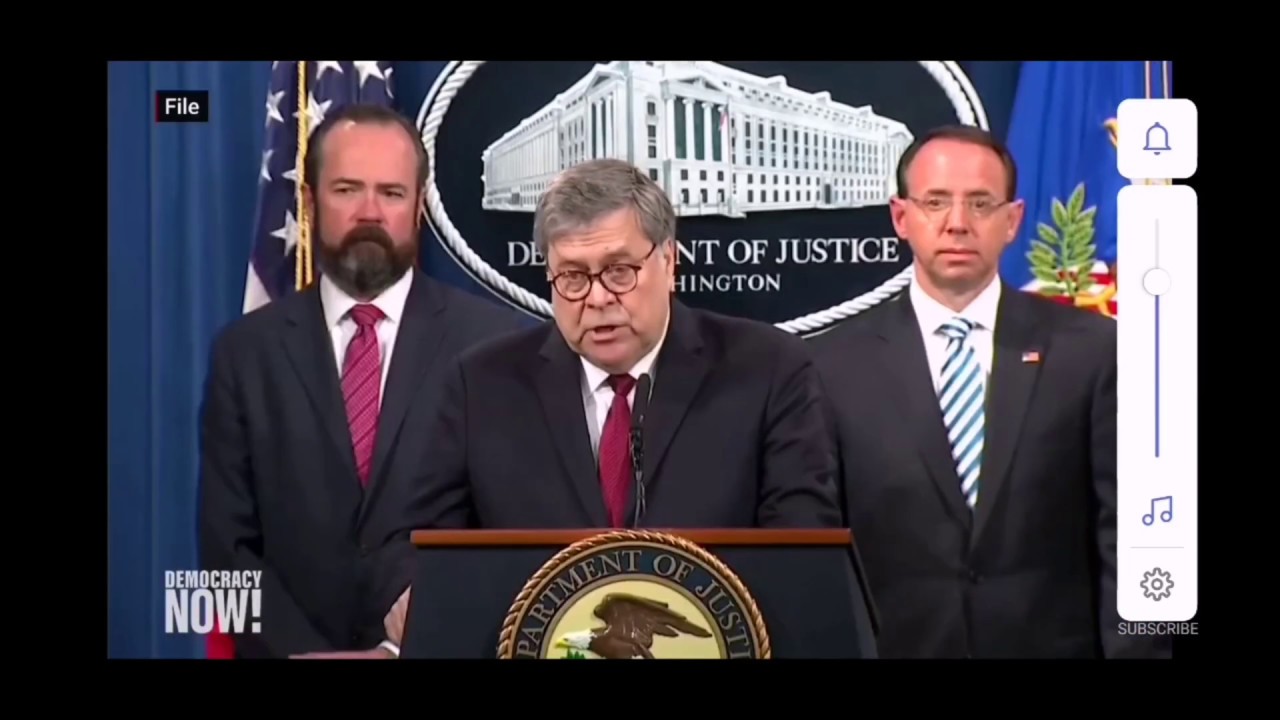 U.S. Atty Gen. William Barr: Police Reform? Expect to lose police ...