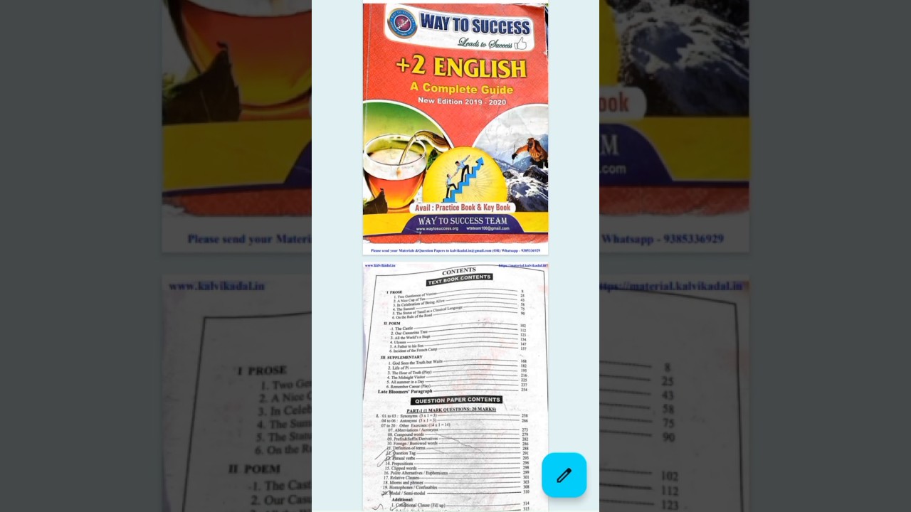 12th English way to success full guide - YouTube